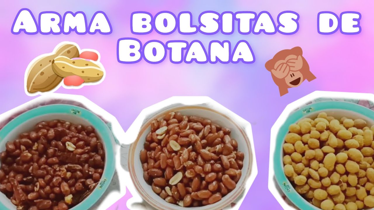 ARMA BOLSITAS DE BOTANA🙀 - YouTube
