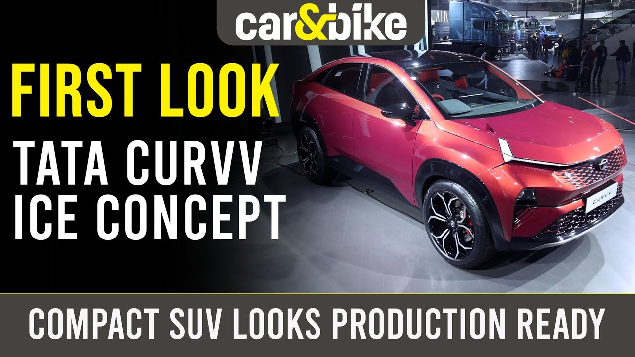 First Look: Tata Curvv ICE Concept - YouTube