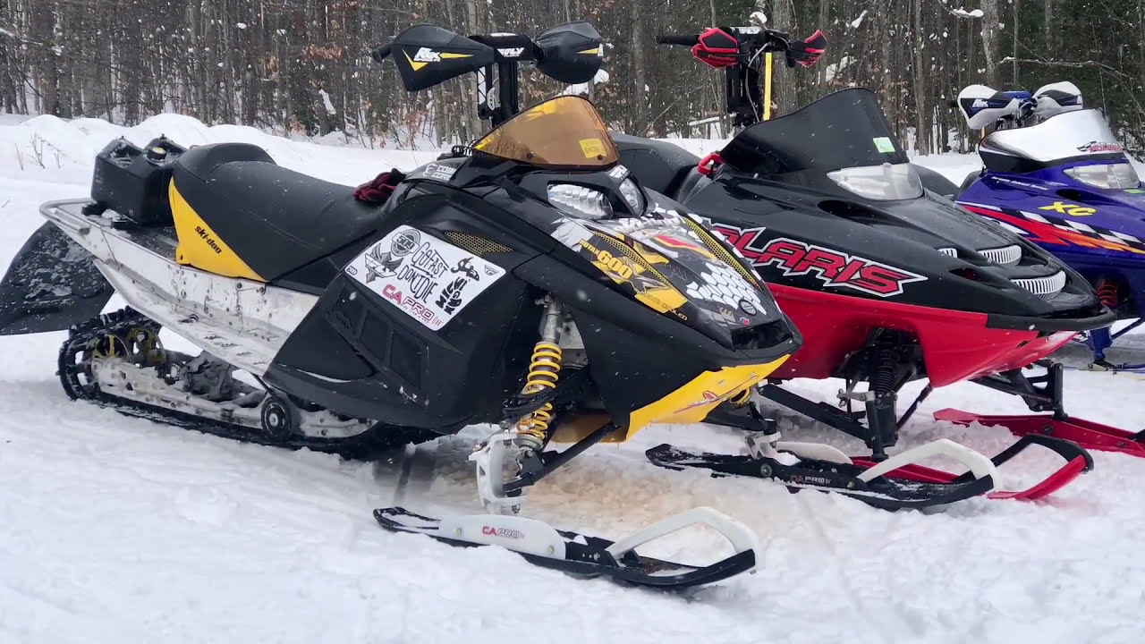 Ski-Doo Factory Mod! A weekend in Gaylord #sledmichigan - YouTube
