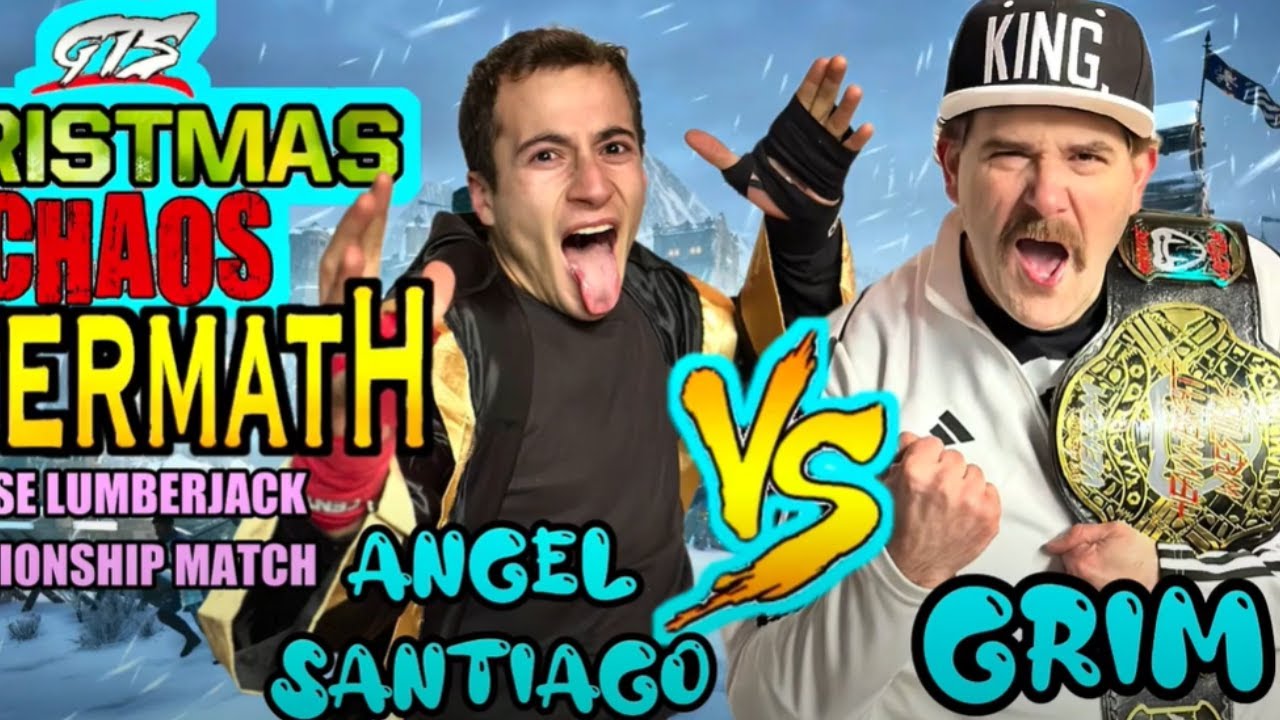Angel Santiago vs GRIM in a REVERSE LUMBERJACK MATCH for The Pro ...