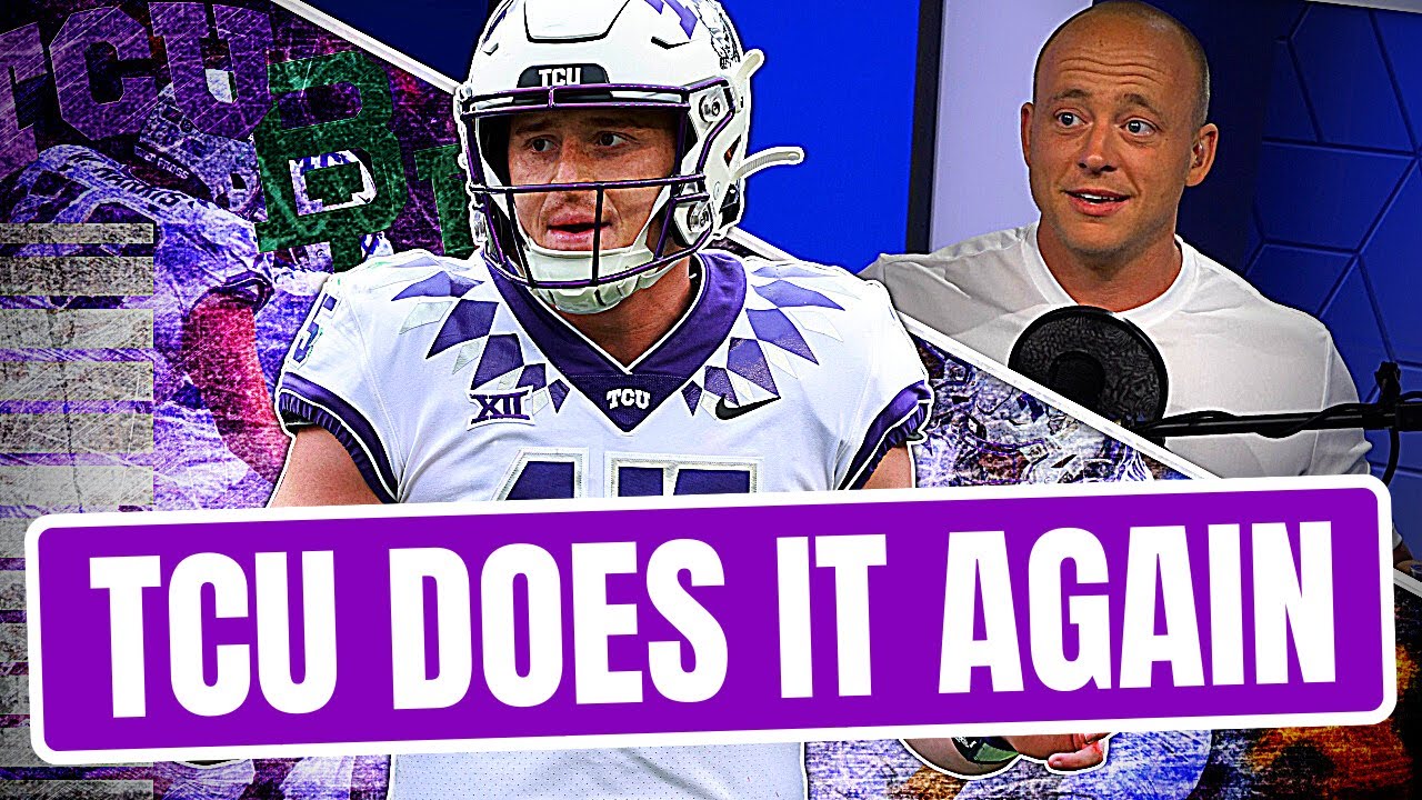 TCU Beats Baylor - Josh Pate Rapid Reaction (Late Kick Cut) - YouTube
