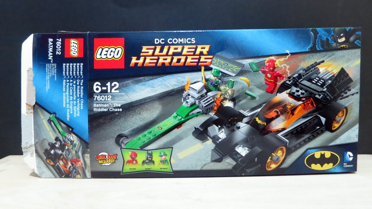 LEGO 76012 DC Superheroes BATMAN The Riddler Chase Animated Showcase ...