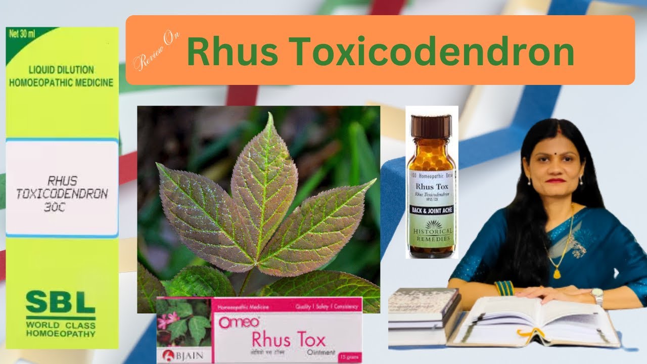 rhus tox 200c homeopathic - YouTube