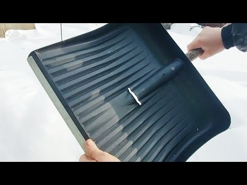 Как намертво отремонтировать лопату для снега Хитрость мастера