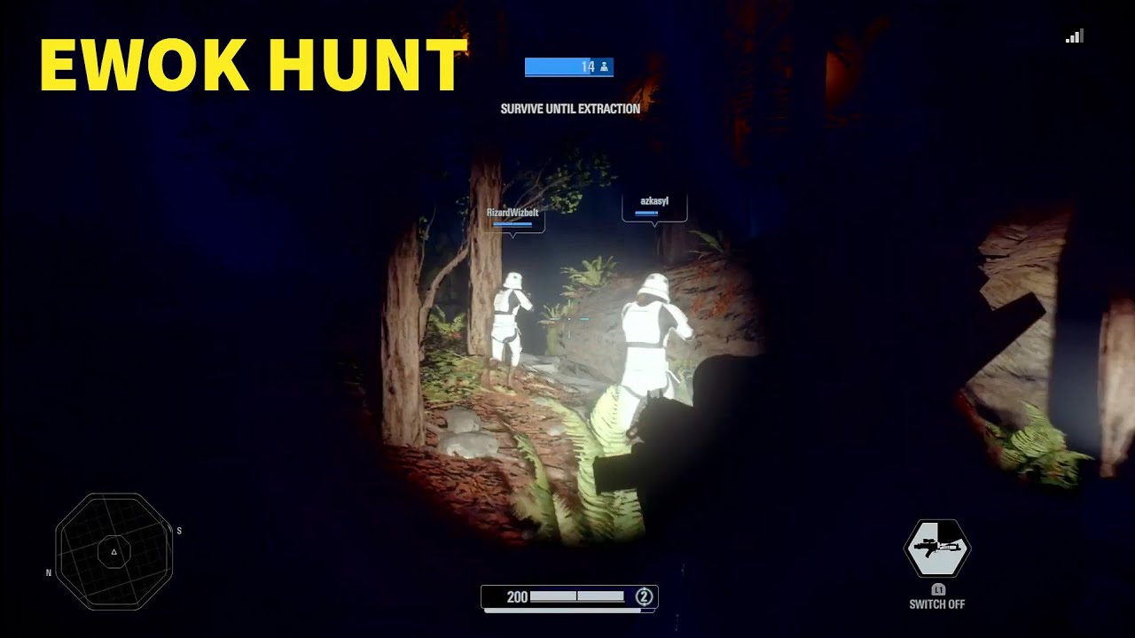 Star Wars Battlefront 2: Ewok Hunt #2 [1080 HD] - YouTube