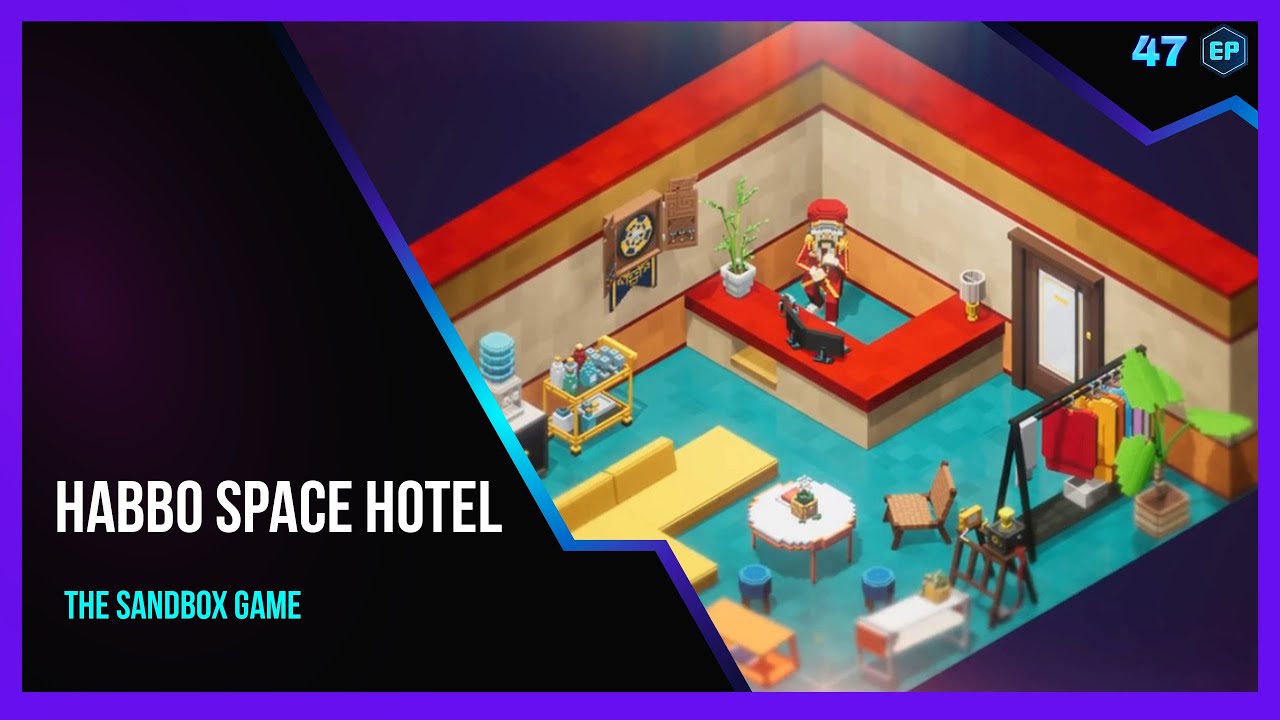 The Sandbox Game - Habbo Space Hotel Walkthrough 47 Quests - YouTube