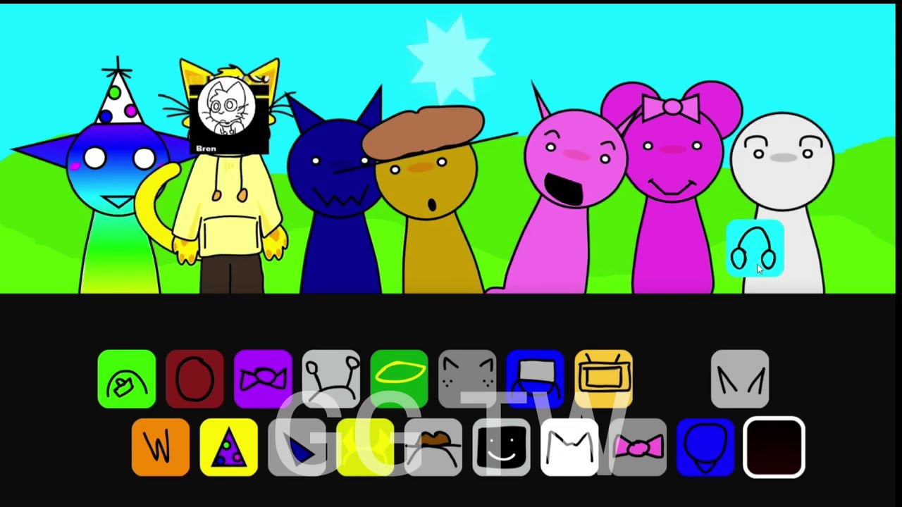 Sprunki Retake But Every Simon Singing Together - YouTube