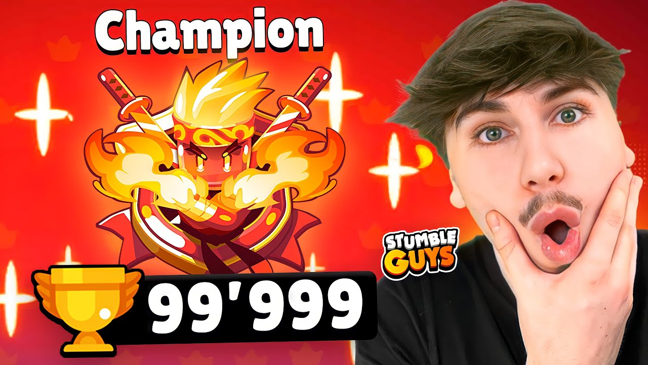 JE TRYHARD LE MODE RANKED DE STUMBLE GUYS !! (Rush Champion) - YouTube