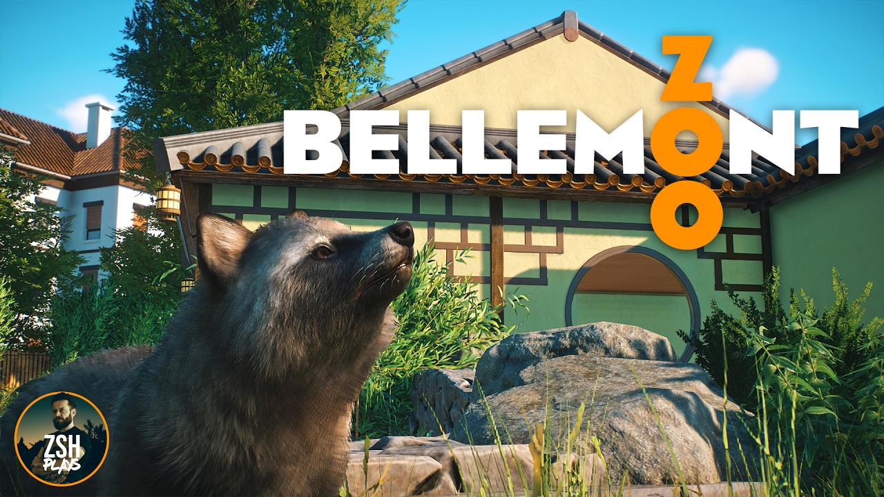 Building a Japanese Garden for Tanuki in Planet Zoo! | Bellemont Zoo ...