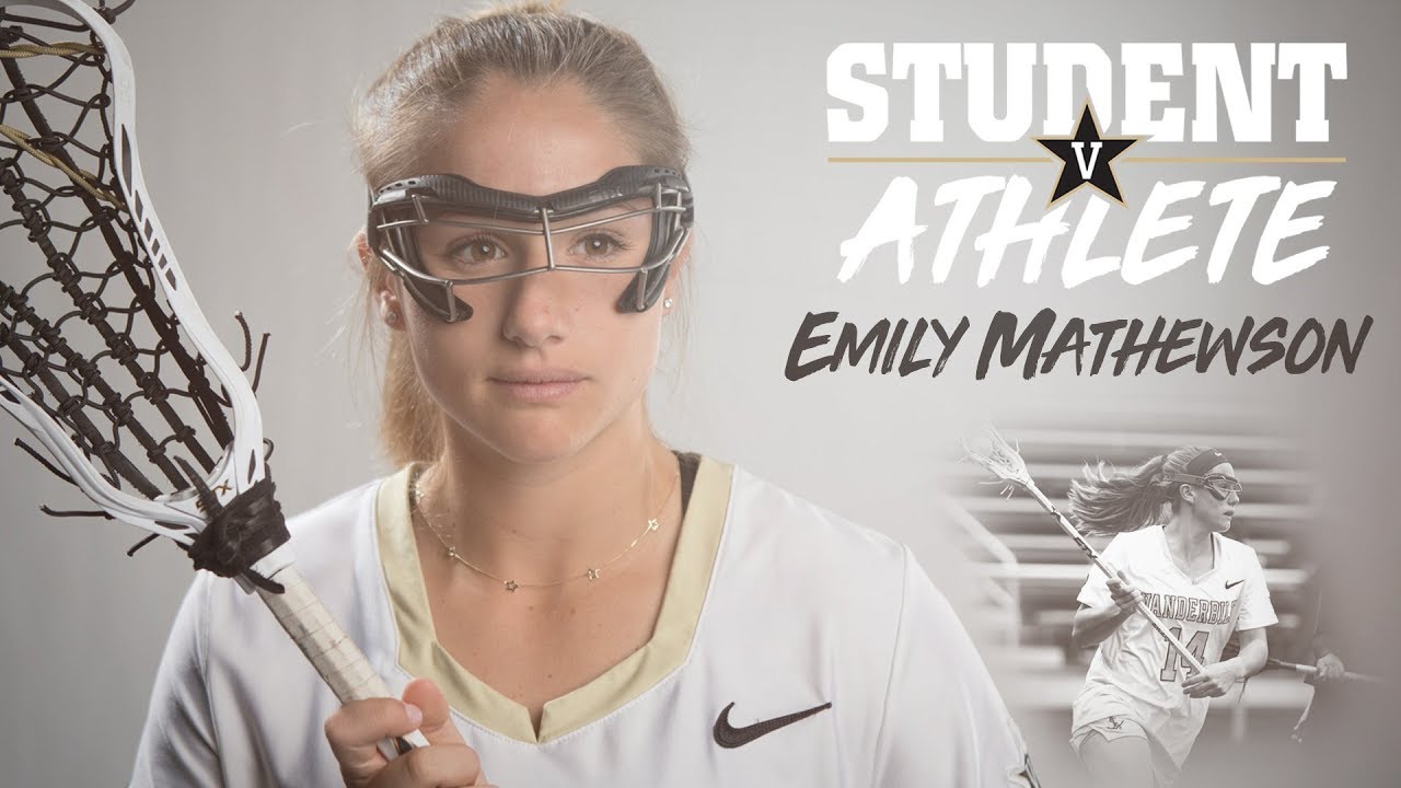 Emily Mathewson: Lacrosse Attacker and Community Volunteer - YouTube