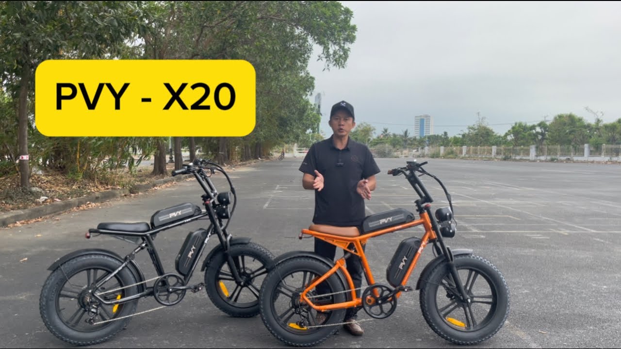 PVY - X20. Xe đạp trợ lực điện đời mới, đến từ Châu Âu - YouTube