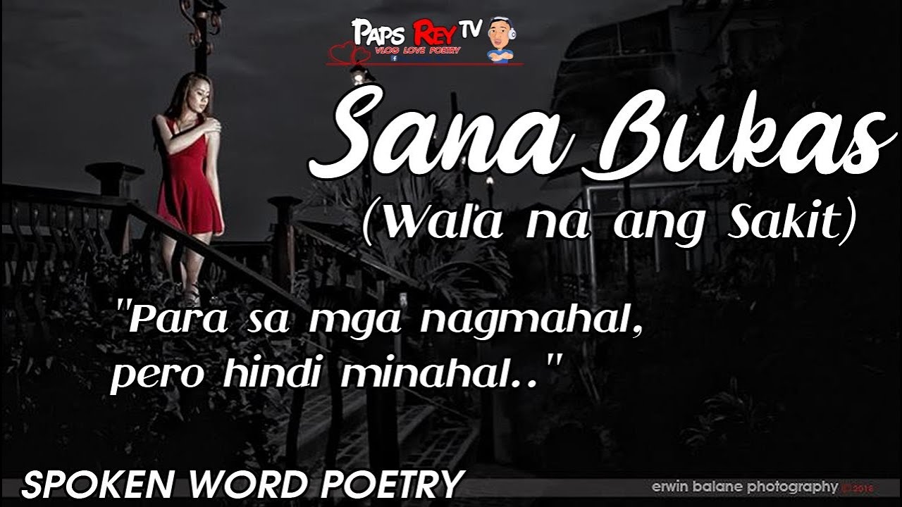 Sana Bukas | Spoken Word Poetry - YouTube