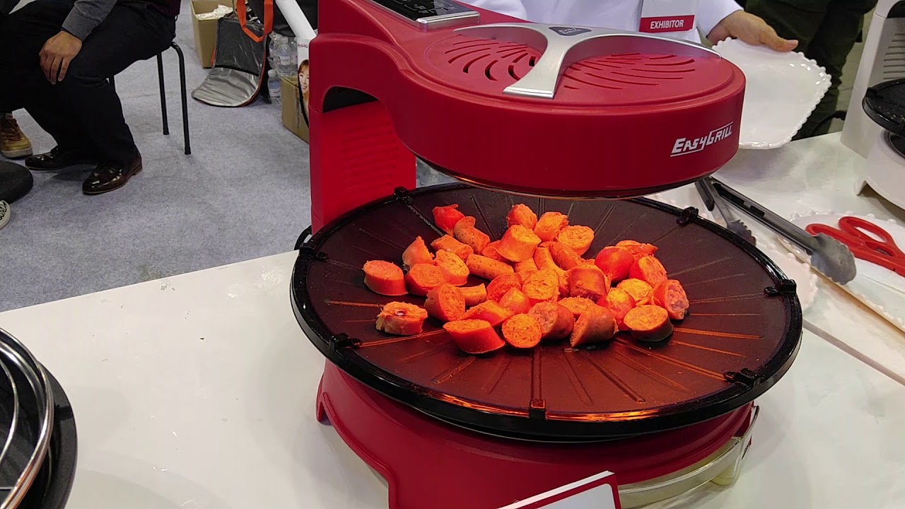 빛으로 익히는 요리기기 이지그릴Easy grill device with light cooking - YouTube