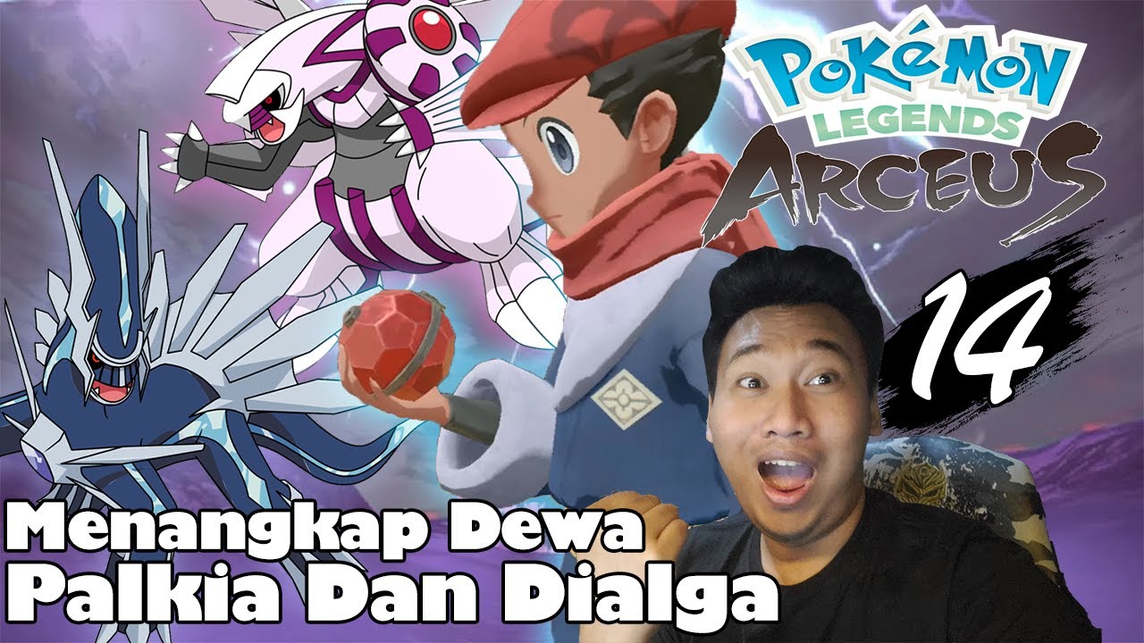 Nangkep Dewa Pokemon Palkia dan Dialga - Pokemon Legend Arceus 14 - YouTube