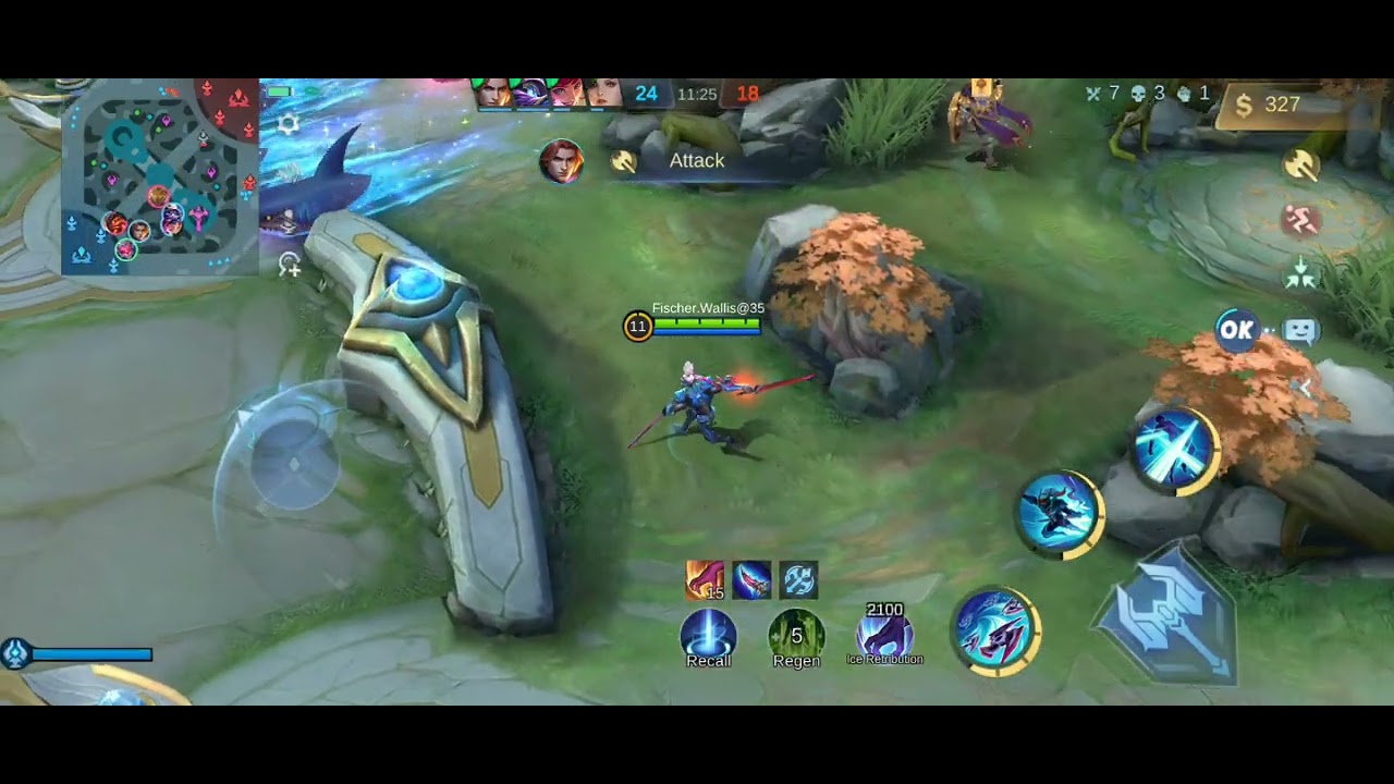 Mobile Legends SABER (Marksman/Assasin) - 11 KILLS ONE SHOT POWER ...