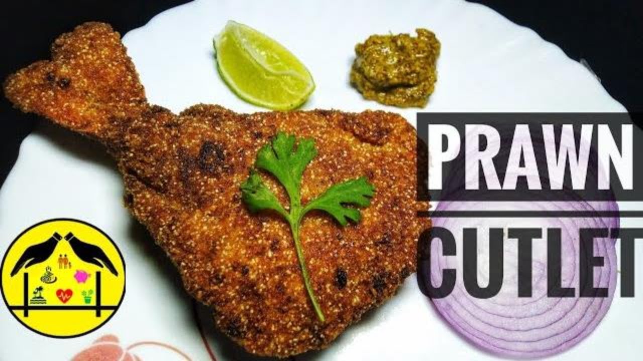How to make Prawn Cutlet at Home | Easy Snacks recipe | Delicious ...