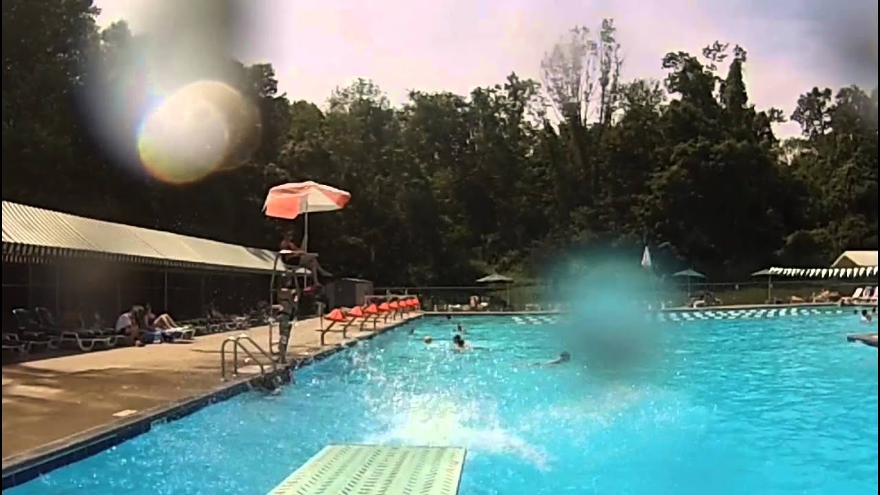 A Day at the Pool | GoPro Hero 3 | Slow Motion Underwater - YouTube