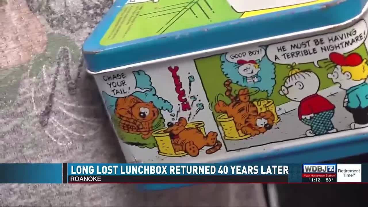Long Lost Lunchbox Returned After 40 Years - YouTube