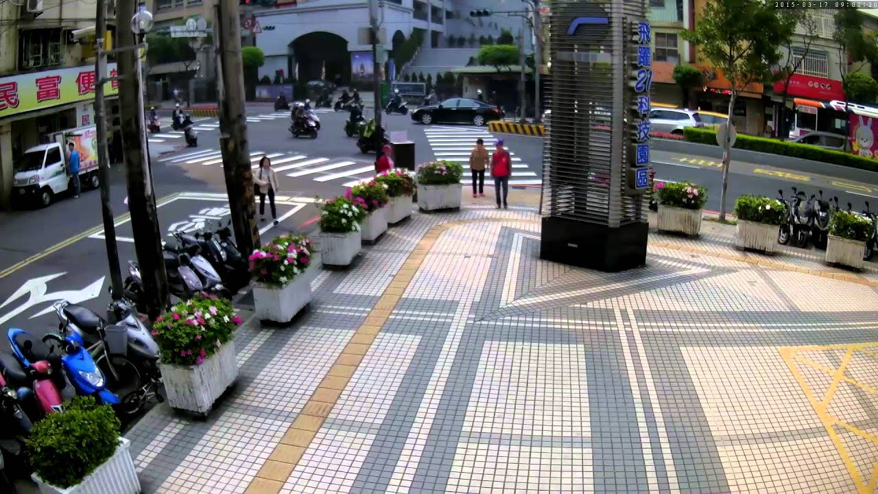 Surveon CAM3351 2 Megapixel Camera - Street Day Scene - YouTube