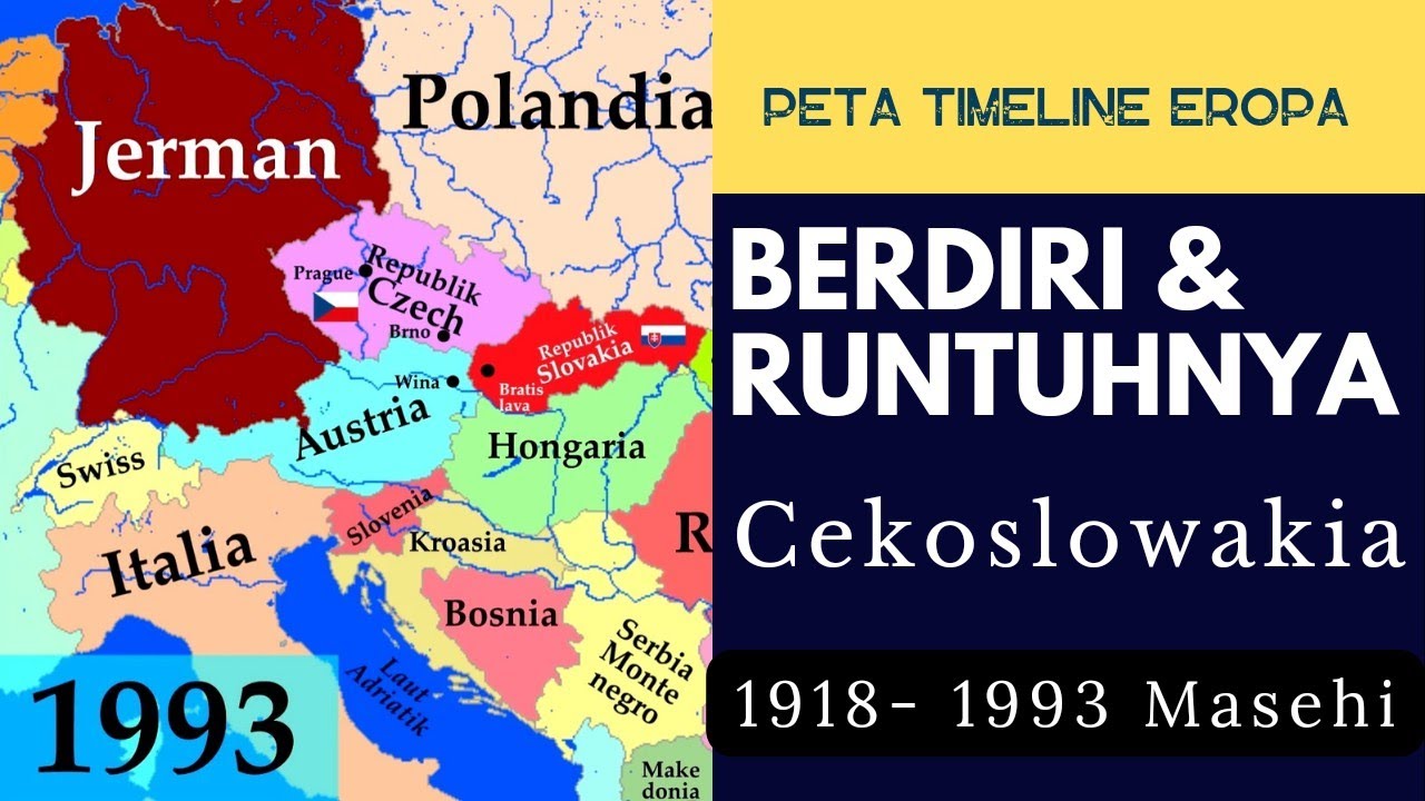 Berdiri Dan Runtuhnya Cekoslowakia (1918 - 1993 ) - YouTube