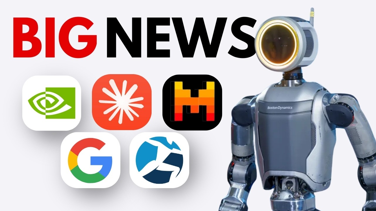 INSANE AI Breakthroughs Just Unveiled This Week! - Nvidia's New AI ...