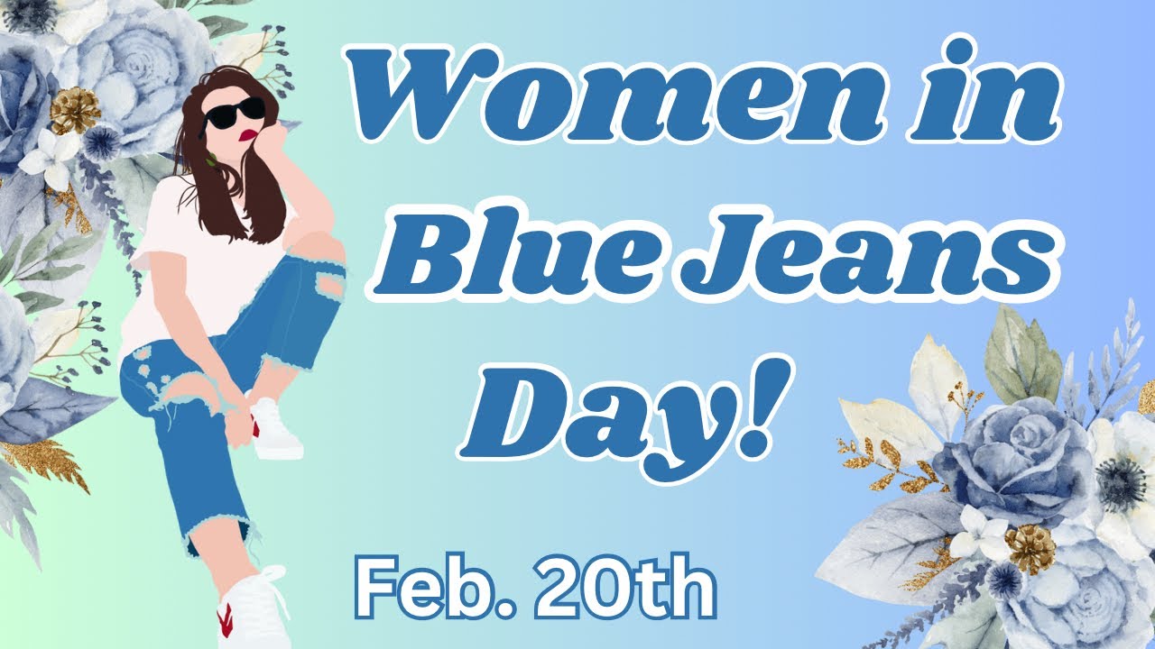 Plan With Me | Women In Blue Jeans Day | Feb. 20th - YouTube