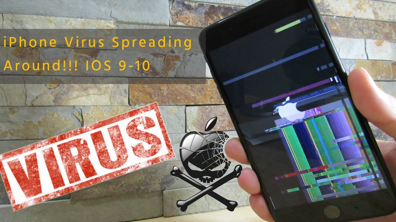 iPhone Virus Spreading Around!!! IOS 9-10 (Bug) - YouTube