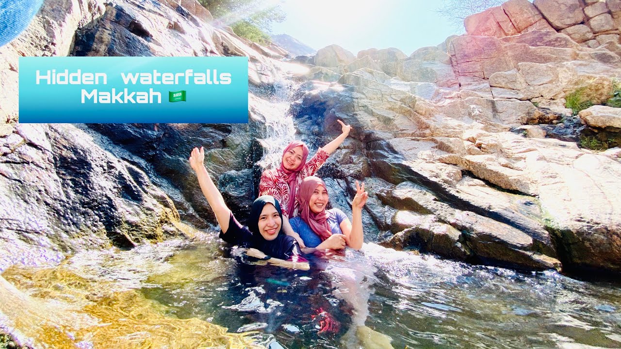 Hidden Waterfalls in Al-Kharar Makkah - Taif Road (Kingdom Of Saudi ...