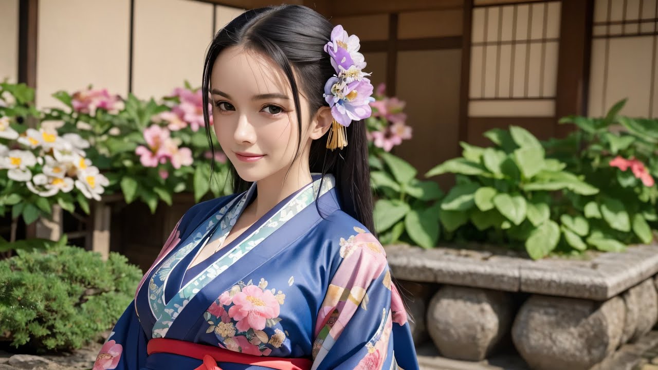 Nico Robin Kimono Asian Beauty Japanese Traditional Fashion Anime One ...