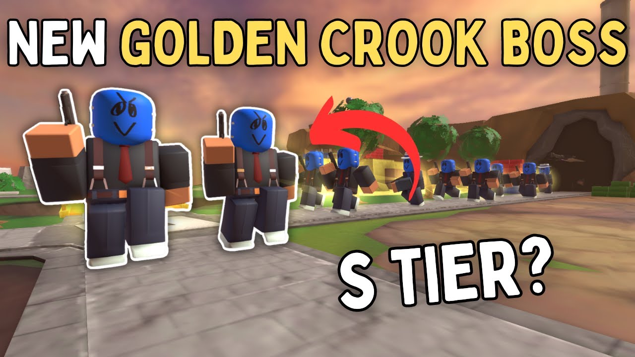 HC TRIUMPH WITH NEW OP GOLDEN CROOK BOSS (FLYING DETECTION) | Roblox ...