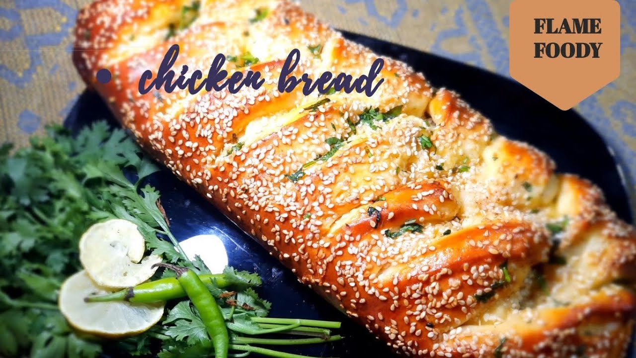 Chicken bread recipe|How to make easy chicken bread |Bakery style ...