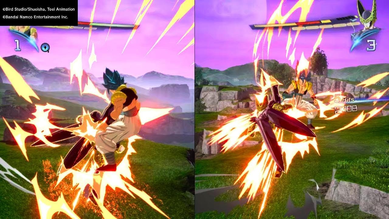 DRAGON BALL: Sparking! ZERO spilt screen action with liongilx pt1 - YouTube