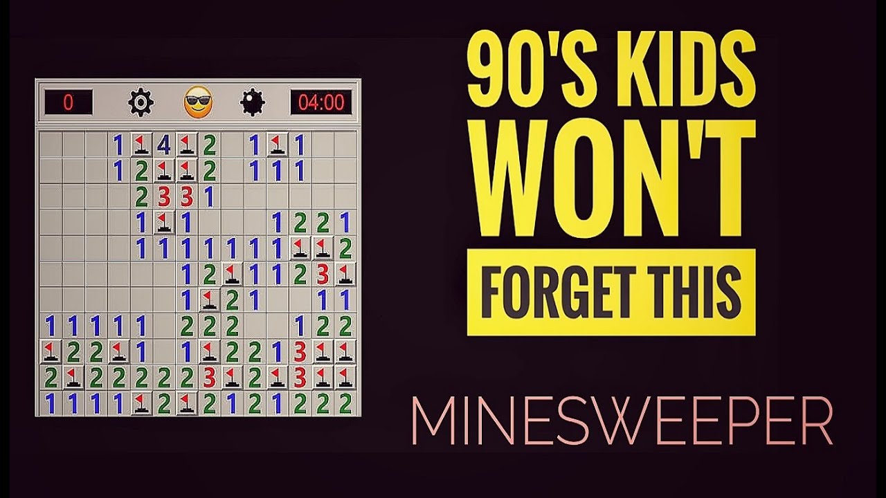 How to Play MINESWEEPER 90's Kids Game | Nostalgic game | By ISPONIKKA ...