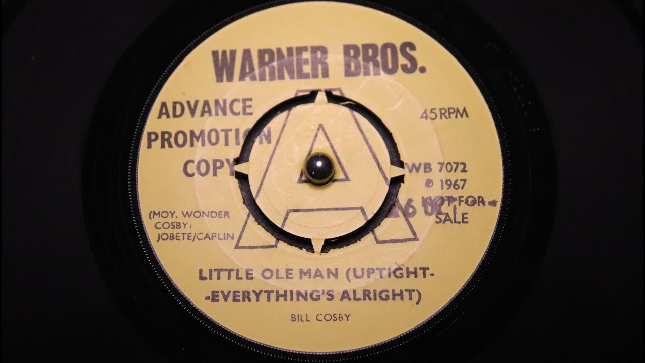 Bill Cosby - Little Ole Man (Uptight-Everything's Alright) - Warner ...
