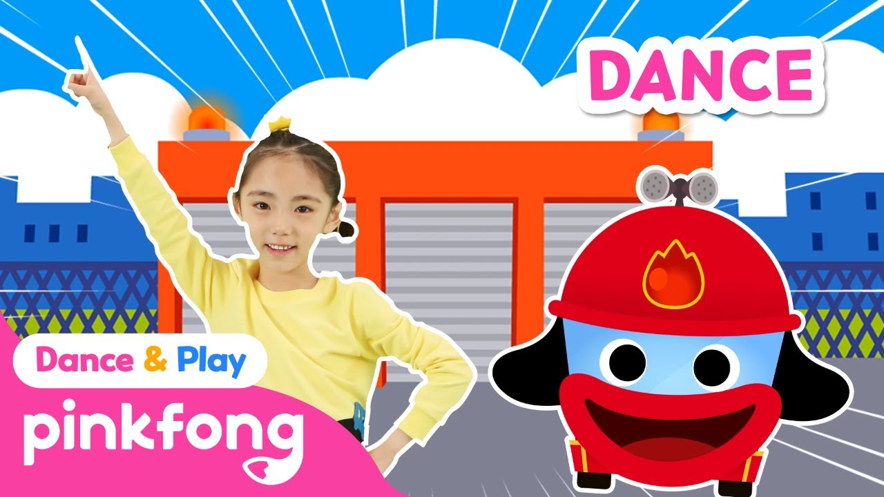 🚒 Hurry Hurry Drive the Fire Truck｜Pinkfong Dance Along｜Kids Dance ...