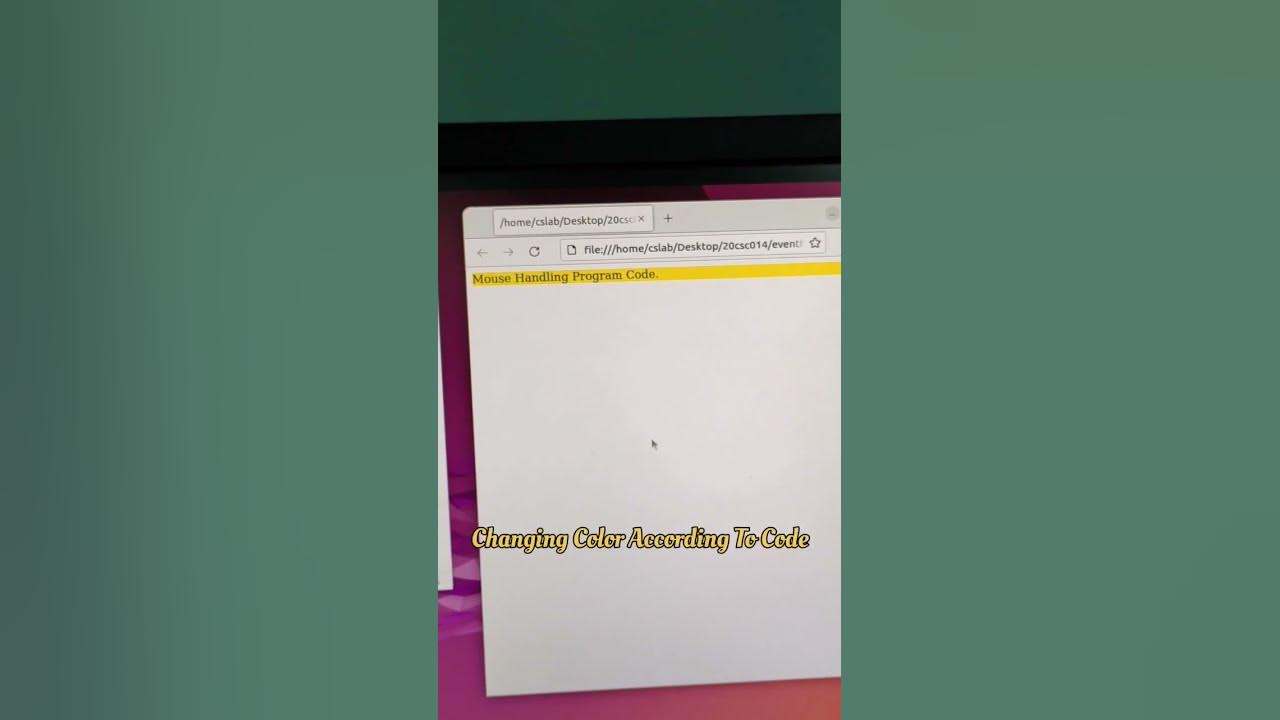 Onmouseover And Onmouseout In Java Script Dowithme Shorts Javascript Youtube
