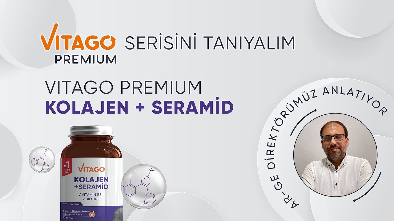 Vitago Premium Serisini Tanıyalım: Vitago Premium Kolajen + Seramid # ...