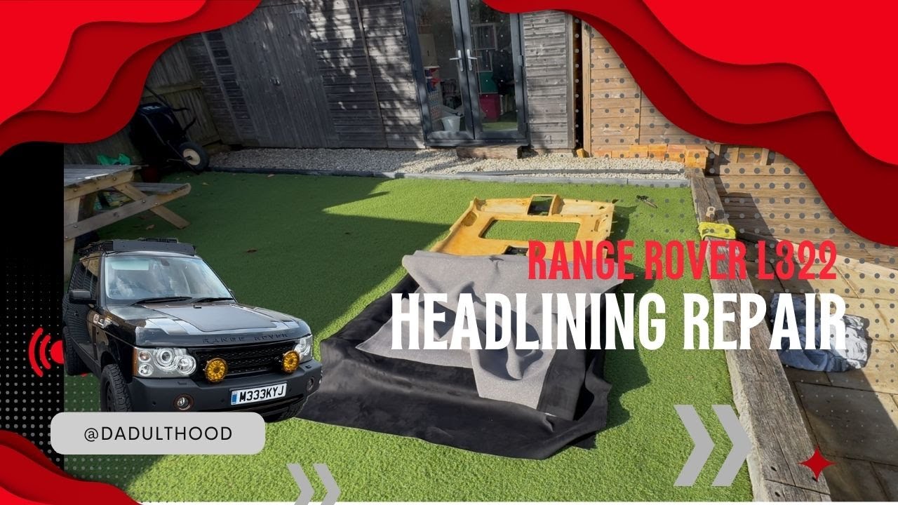 L322 Range Rover - Headlining Repair/Upgrade - YouTube