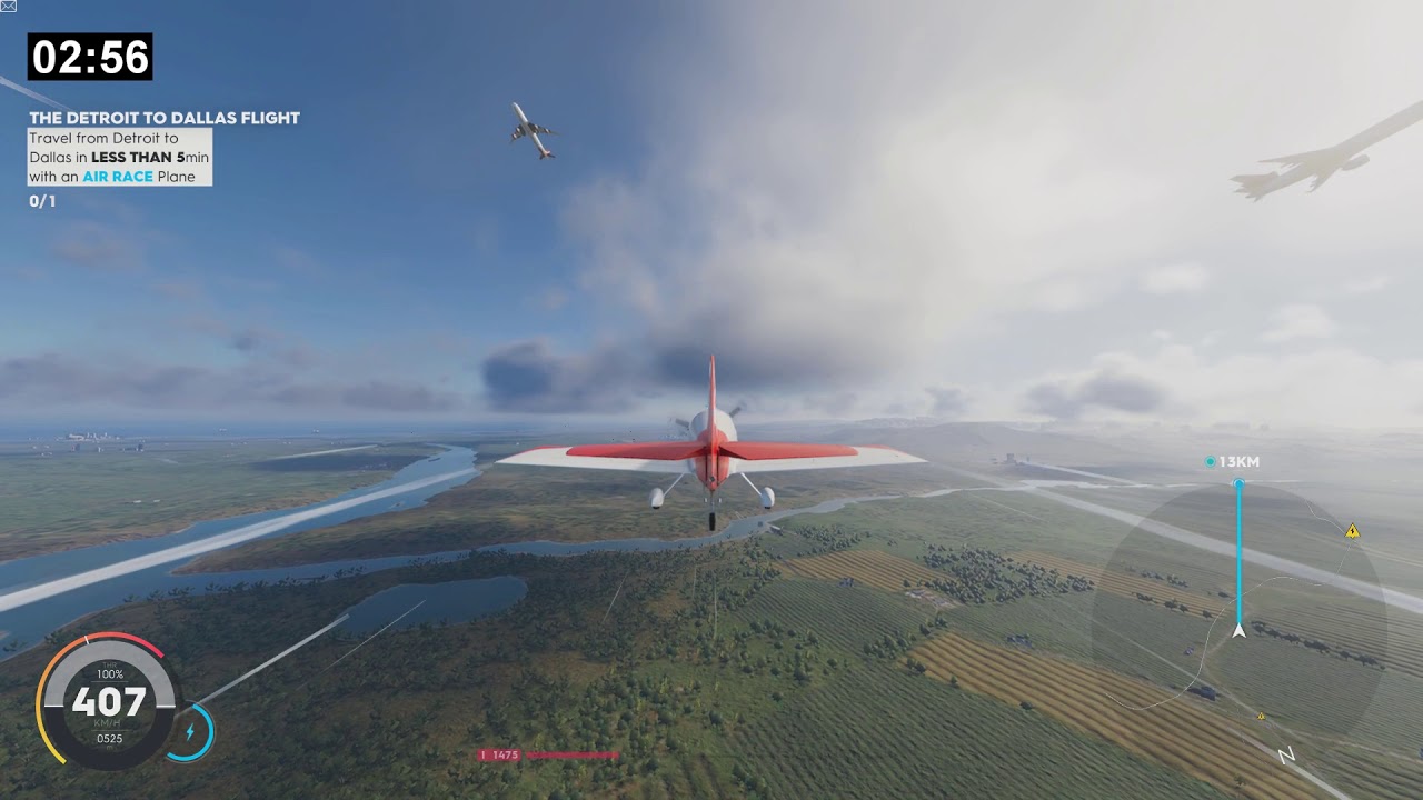 The Crew 2 Hobbies - The Detroit To Dallas Flight (Air Race) - YouTube