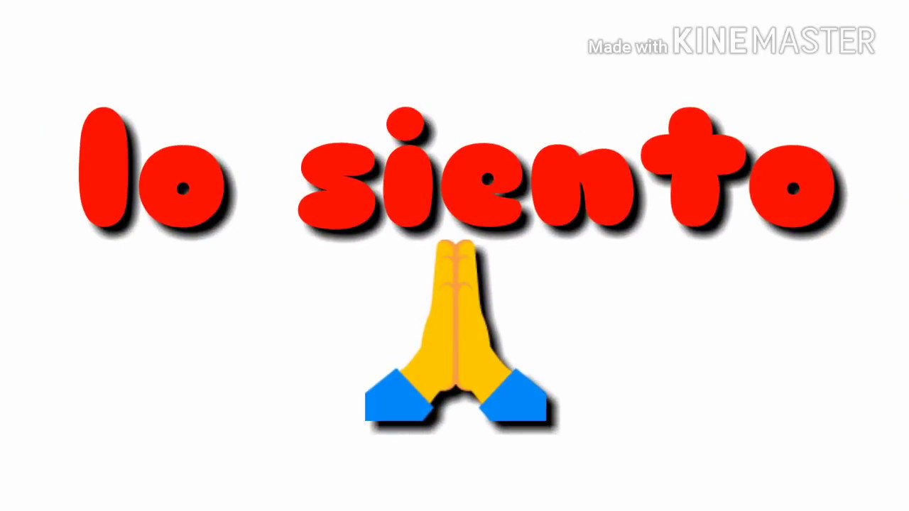 Lo siento 🙏 (canción y leer descripción) - YouTube