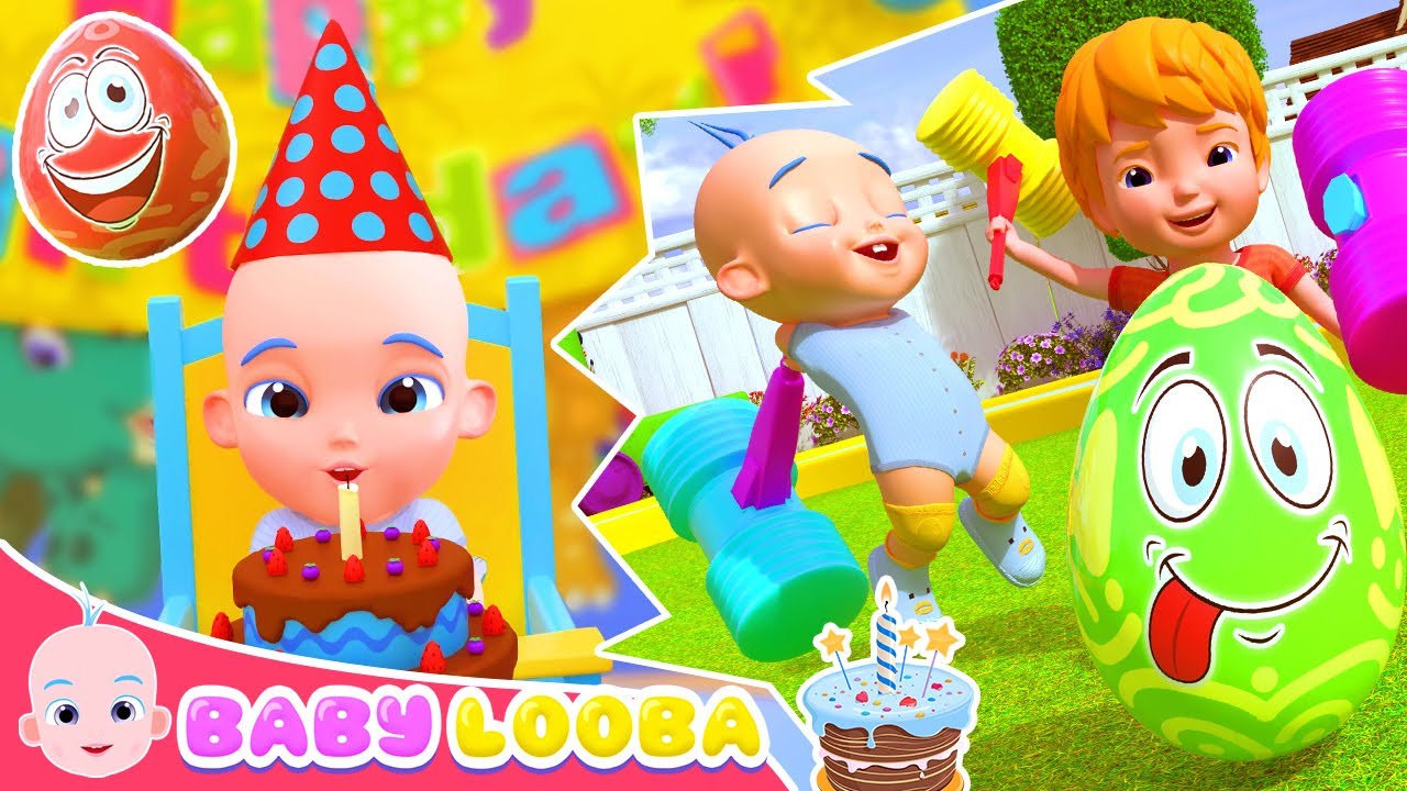 Baby Looba Mix Rhymes | Baby Looba | #surpriseeggs #happybirthdaysong # ...
