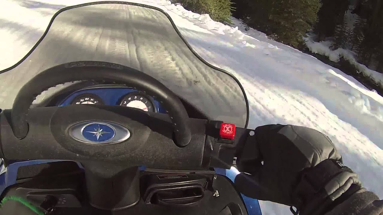 2003 Polaris RMK 700 SLP exhaust - YouTube