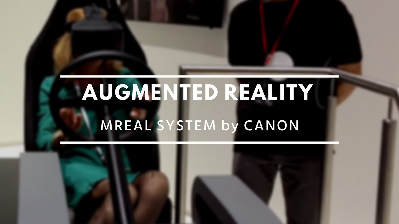 Canon MREAL Mixed Reality Headset - YouTube