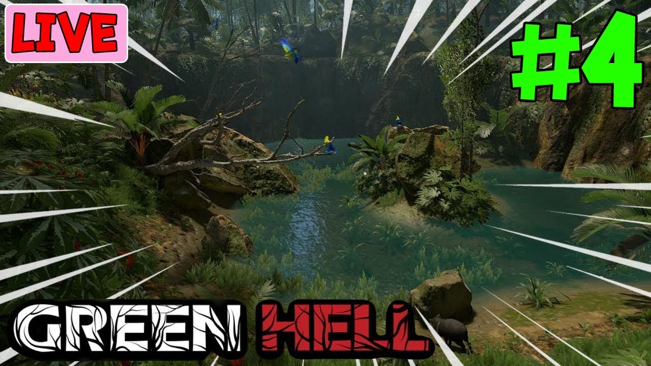 สด - Green Hell #4 บ้านเสร็จแล้ว สำรวจป่ากันต่อ - YouTube