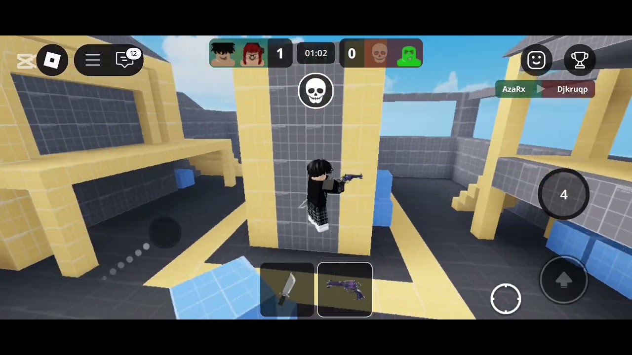 I Got The Psg ( Purple strife gun ) In Roblox Mvsd! - YouTube