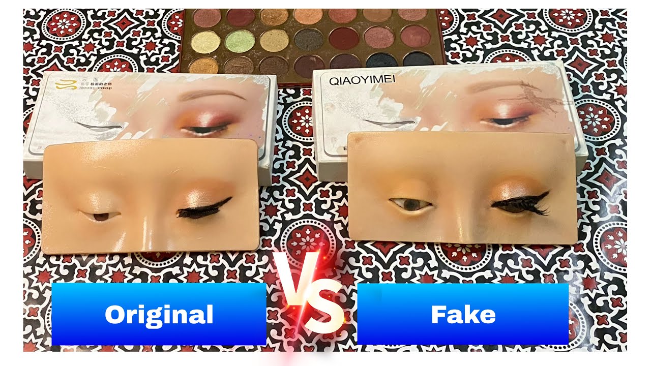 Original vs fake makeup practice Board | Makeup practice board price in ...