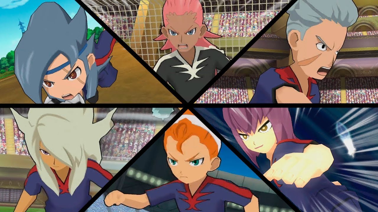 Fifth Sectors | All Hissatsu Techniques | Inazuma eleven Wii Series ...