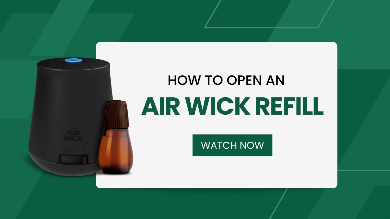 How to Open an Air Wick Refill - YouTube
