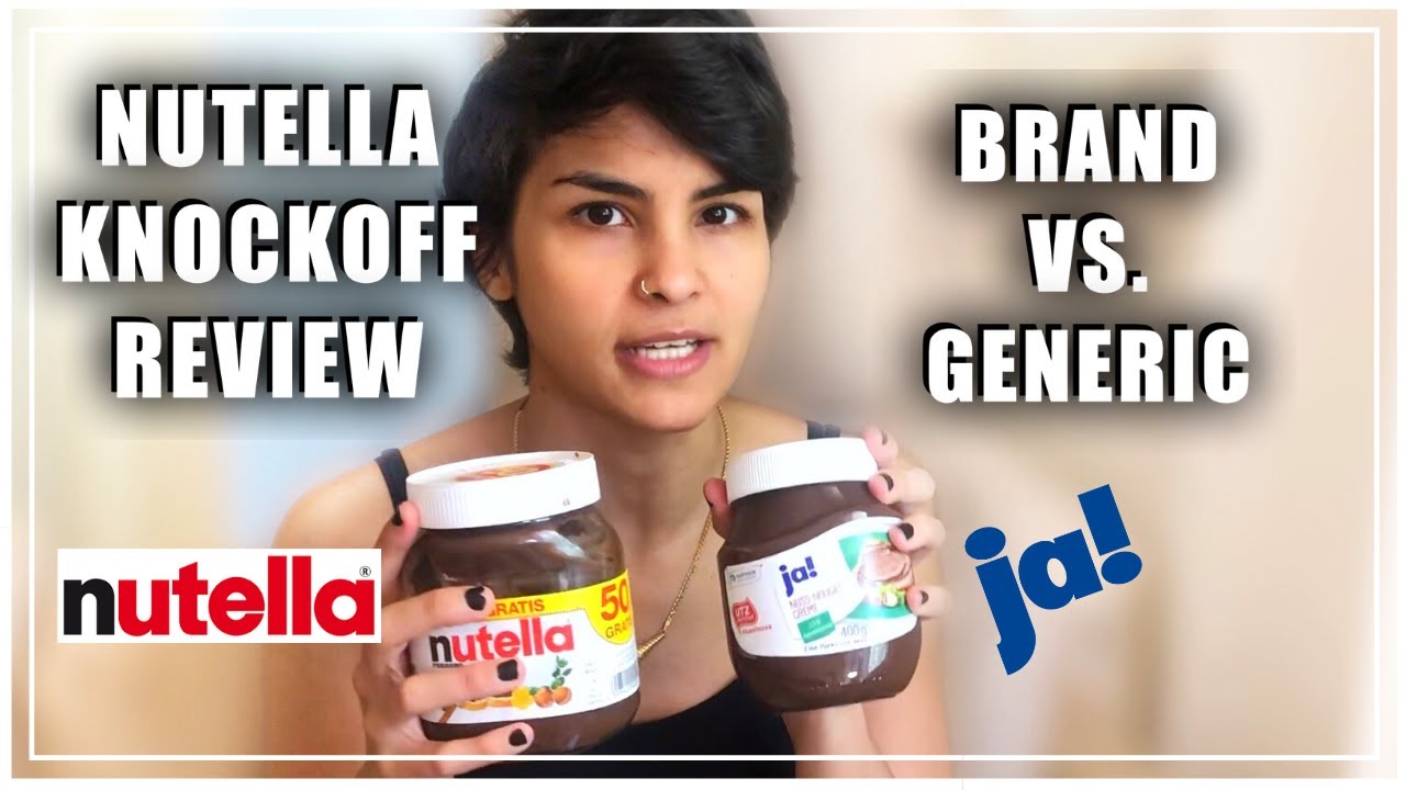 Nutella Knockoff by REWE Review || Brand vs Generic || Shir Eats' Taste ...