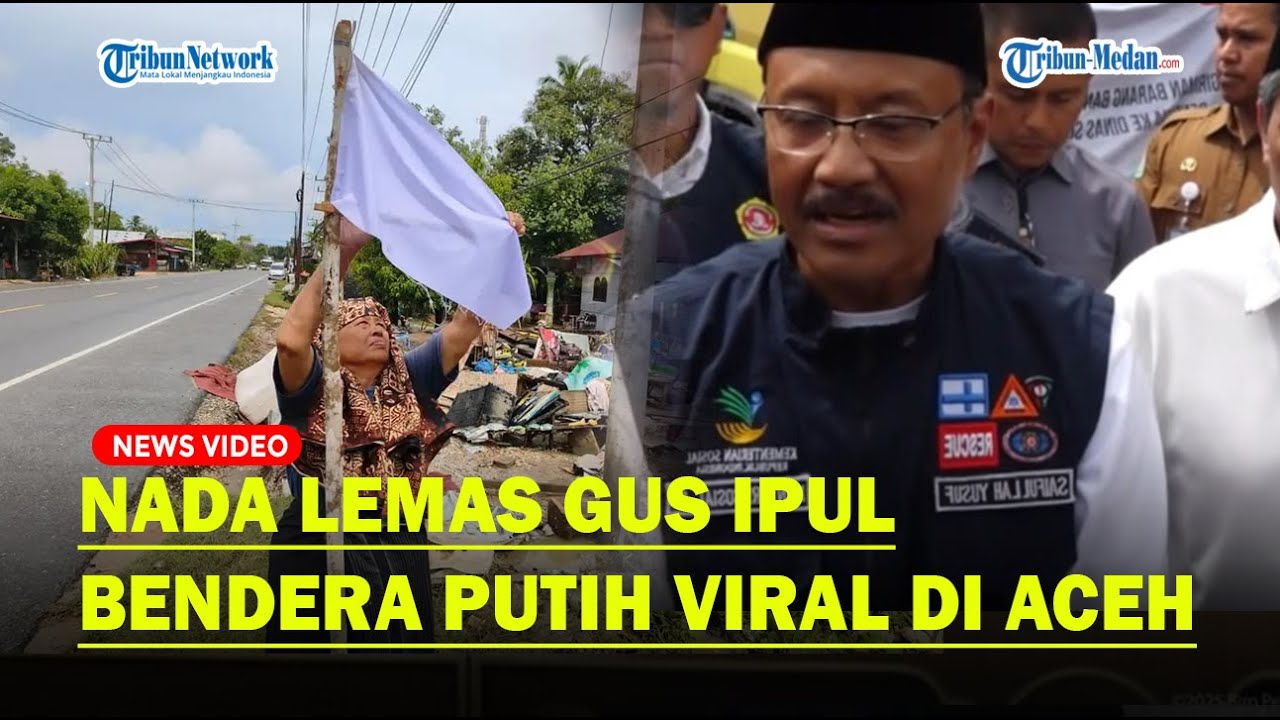MENSOS Gus Ipul Tanggapi Bendera Putih Berkibar di Aceh - YouTube
